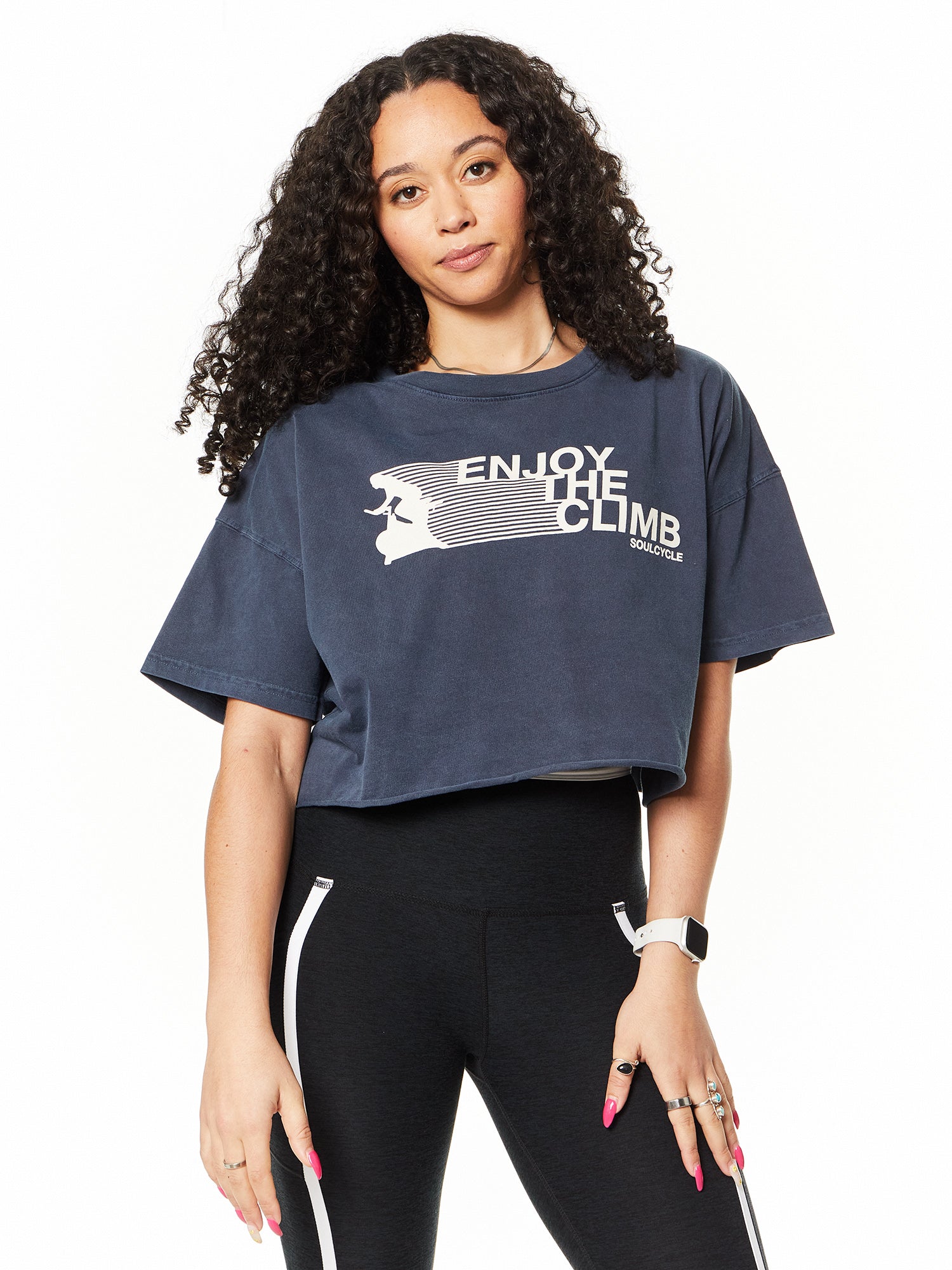 Emily Cropped Boyfriend Tee – Soul Shop