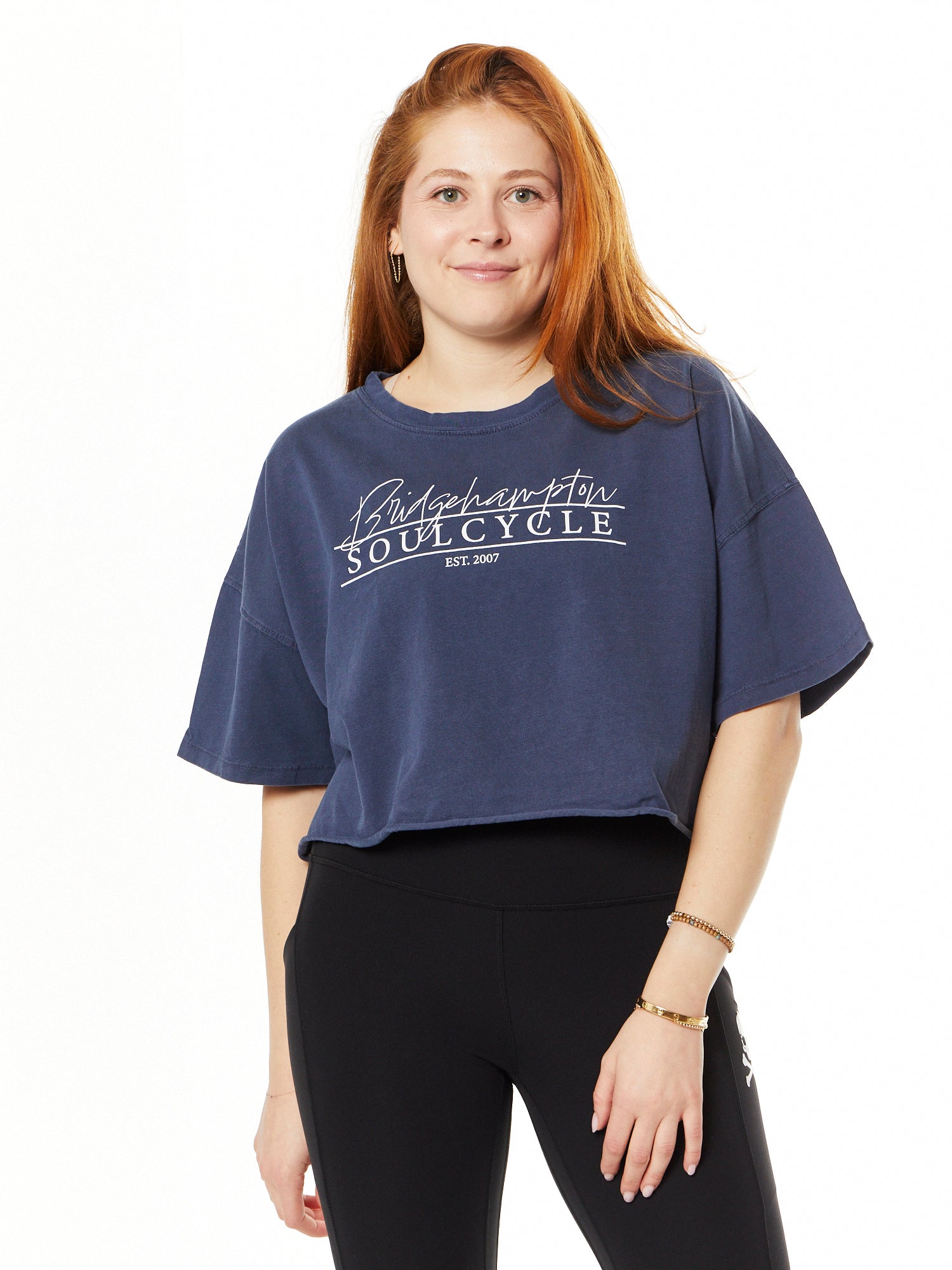 Emily Cropped Boyfriend Tee – Soul Shop