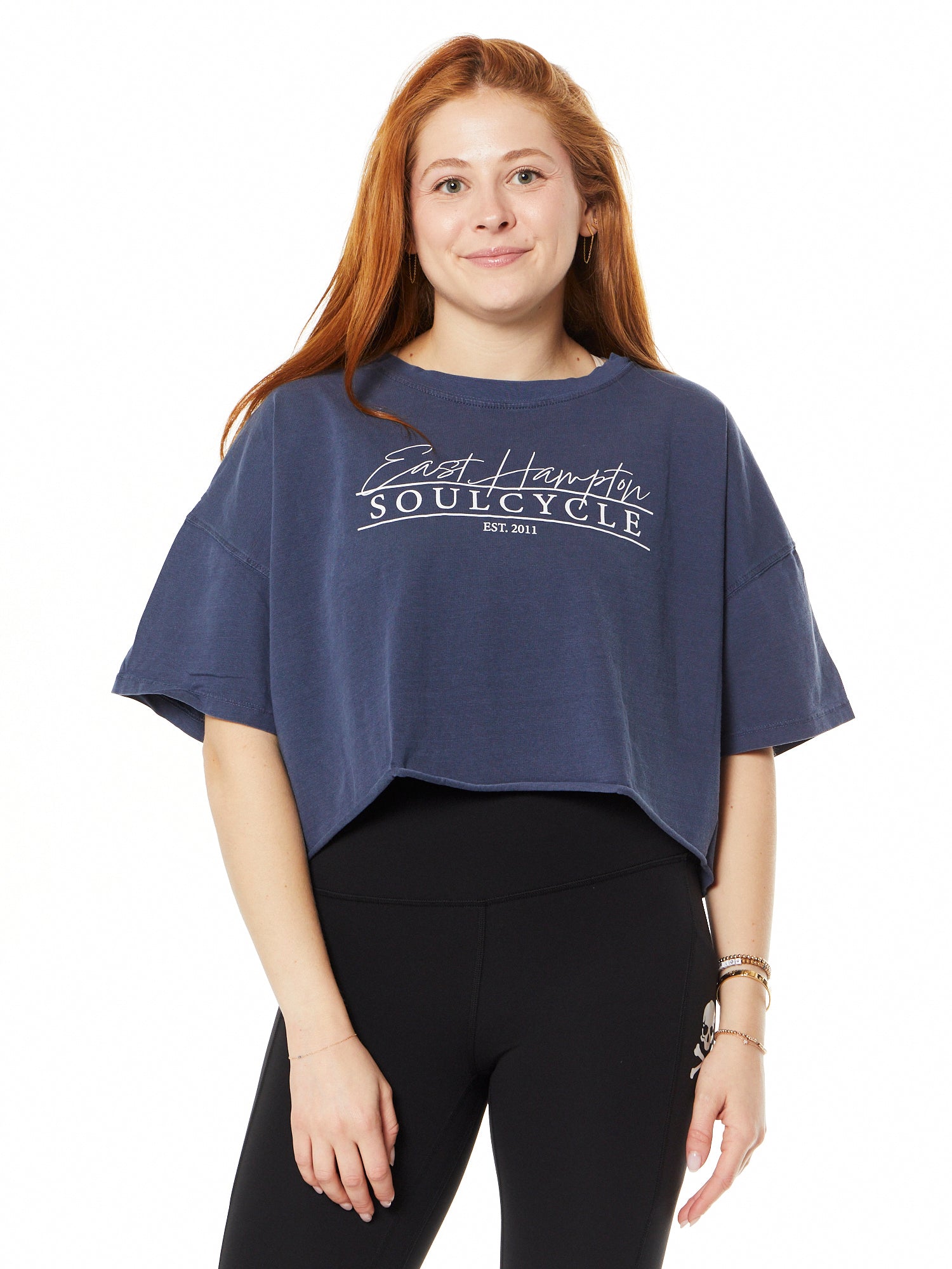 Emily Cropped Boyfriend Tee – Soul Shop