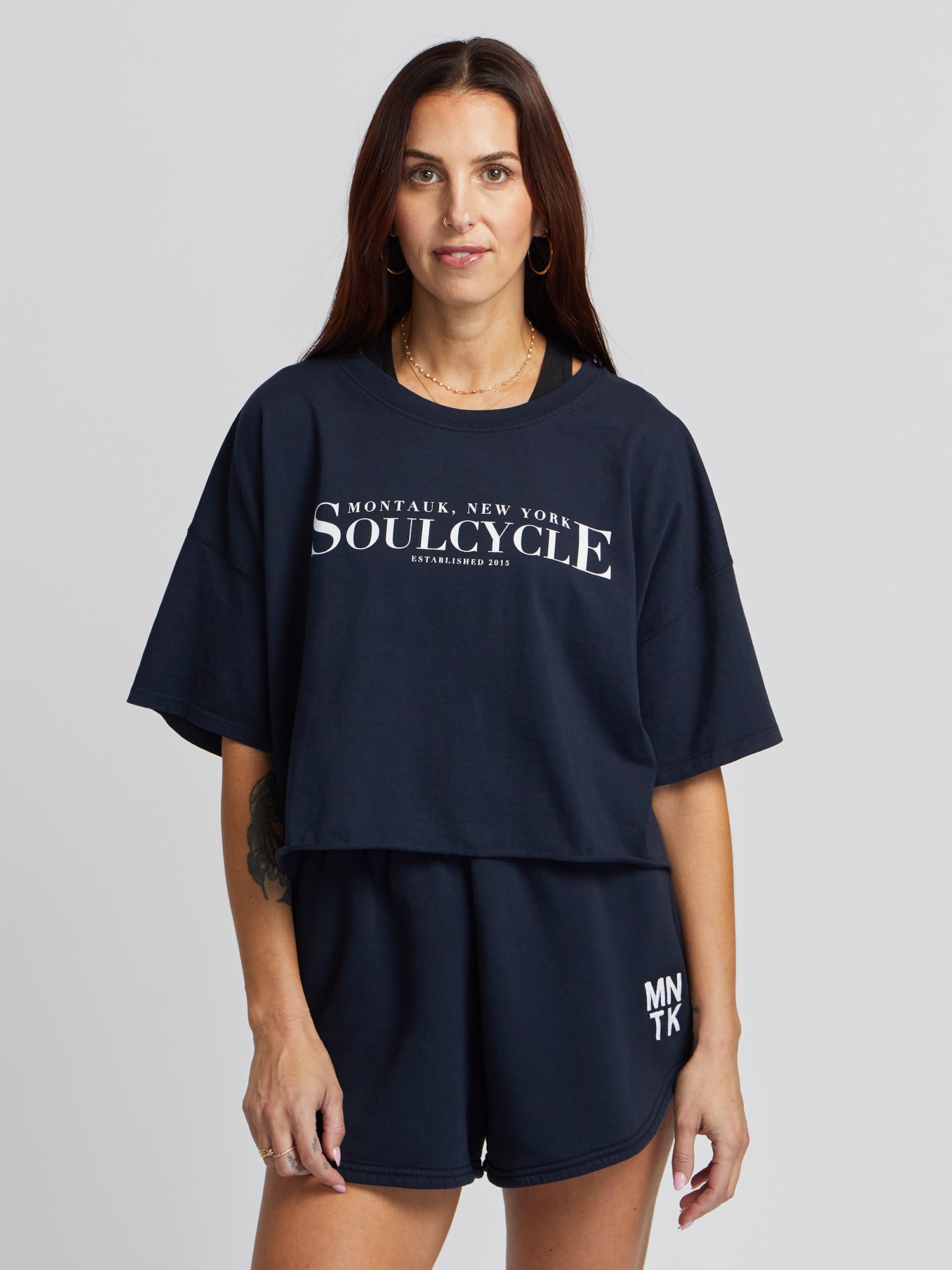 Emily Navy Tee MNTK – Soul Shop