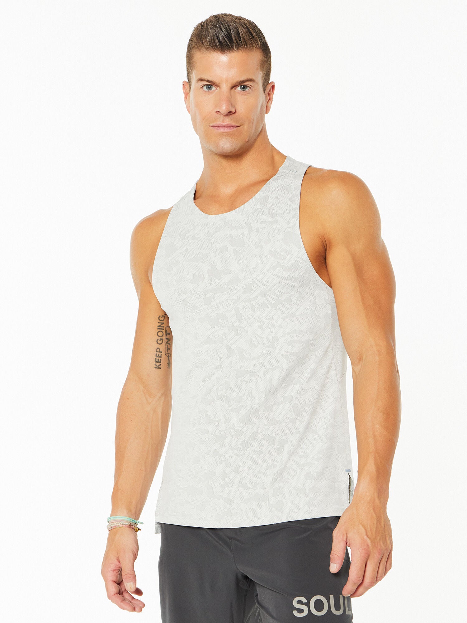 Textured Training Tank Landscape Camo – Soul Shop