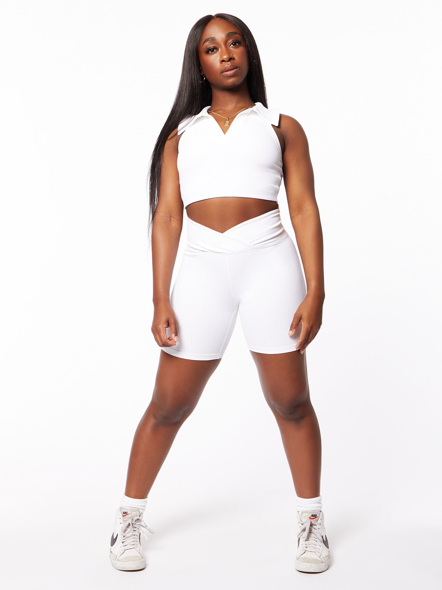 Gabriela Rib Bra White – Soul Shop